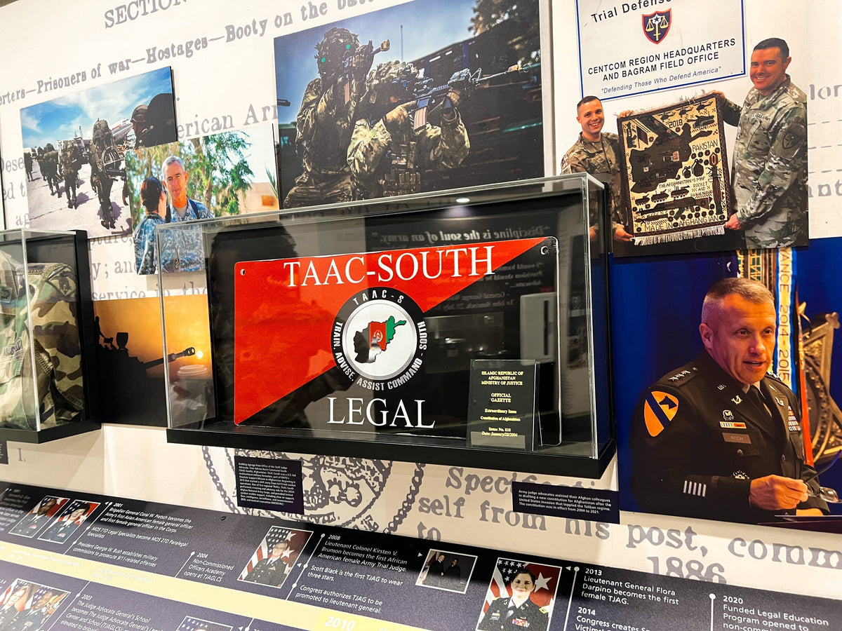 Behind the Scenes of the OTJAG Exhibit at the Pentagon | Atomic Carrots